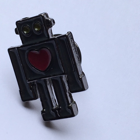 Hot Topic | Accessories | Robot Pin | Poshmark